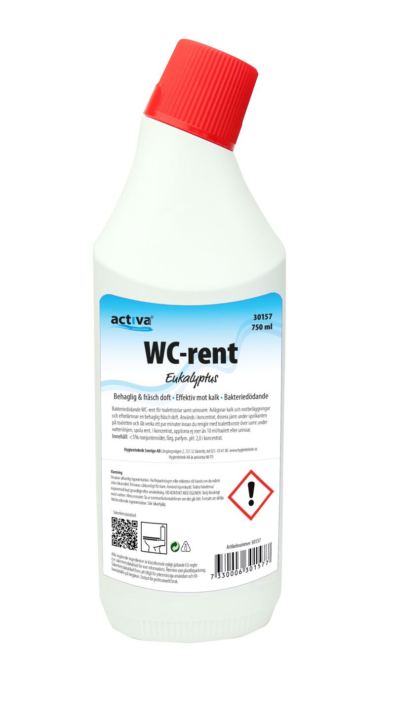 Activa WC-Rens Eukalyptus 750 ml - Sanitetsrengøring/toilethygiejne ...